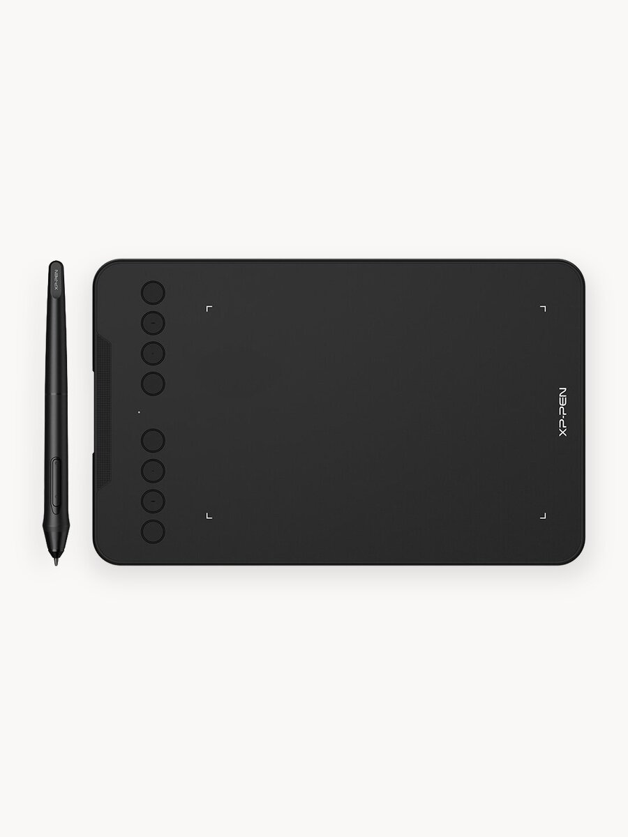 Графический планшет XPPen Deco Mini 7, 260,2 х 162,2 х 9,3 мм, Windows 7/8/10, черный