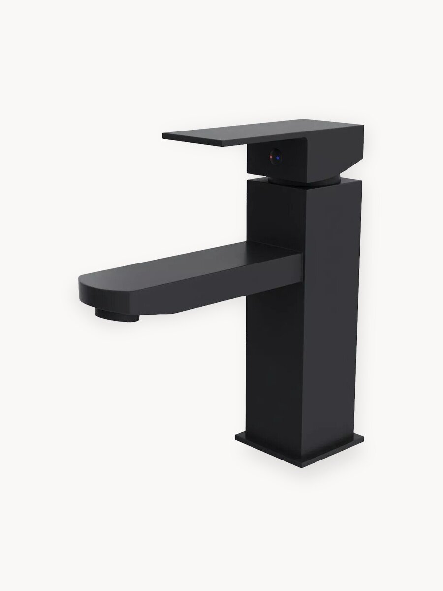 Смеситель для раковины черный матовый Teymi Helmi Pro T10213