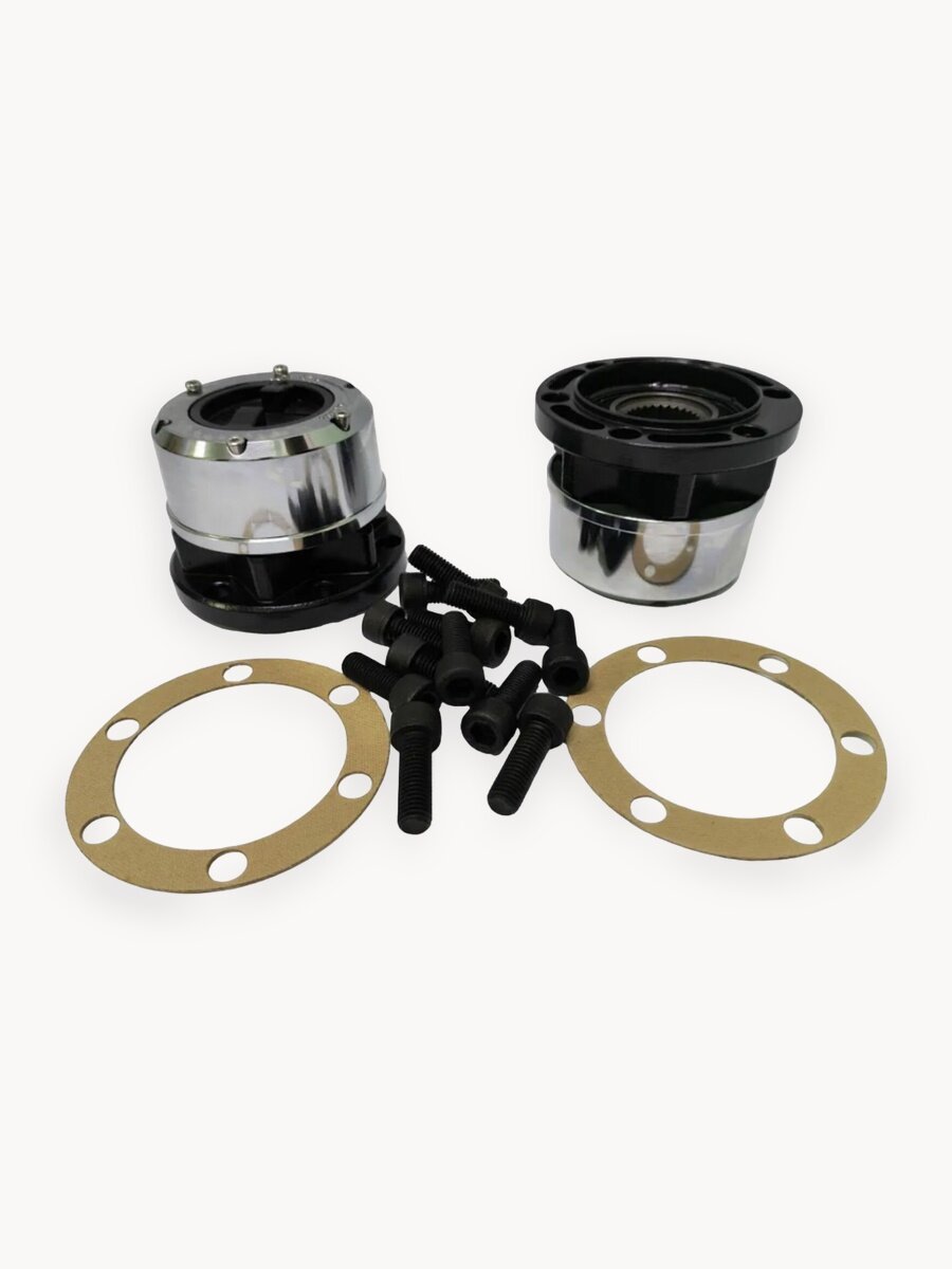 Колесные хабы усиленные (2шт+болты) SSANGYONG Korando, TAGAZ Tager, Road Partner, Муфты подключения переднего моста