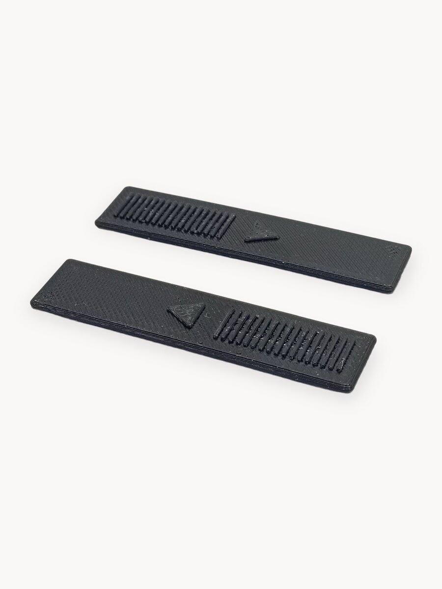 Заглушка молдинга для рейлинга Mazda, от защиты загрязнений, черный