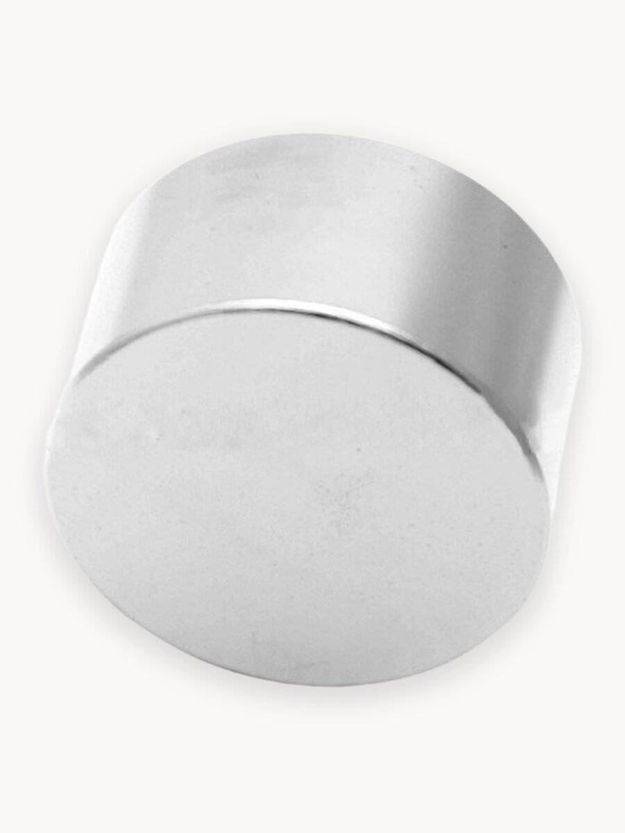 Неодимовый магнит усиленный 45х25 мм (N52) , сила сцепления 102 кг