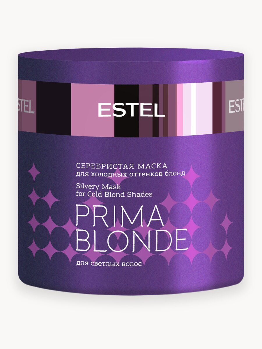 Профессиональная маска для осветленных волос и блонда ESTEL PROFESSIONAL Prima Blonde антижелтый эффект 300 мл