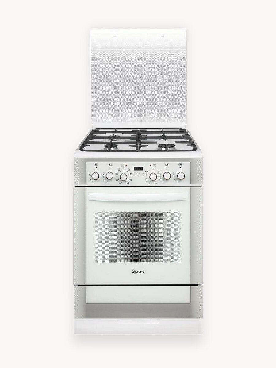 Комбинированная плита (60 см) Gefest ПГЭ 6302-04 0040 белая