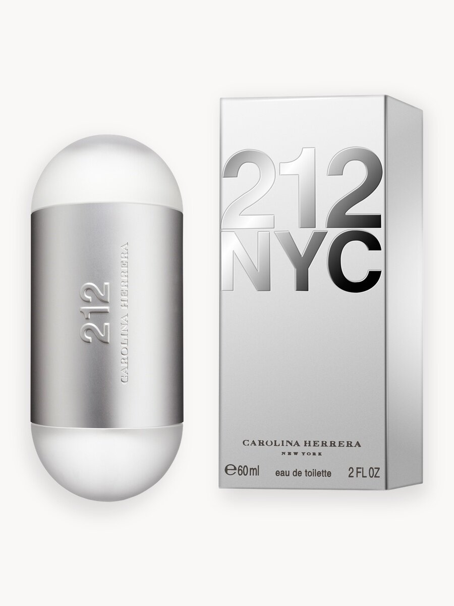 Туалетная вода C.H. Carolina Herrera " 212 lady " — для женщин, 60 мл