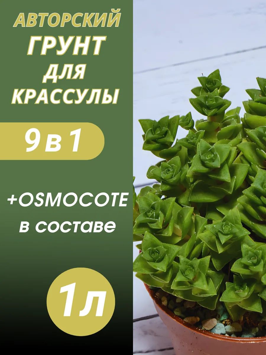 Грунт для Крассулы 1л готовый