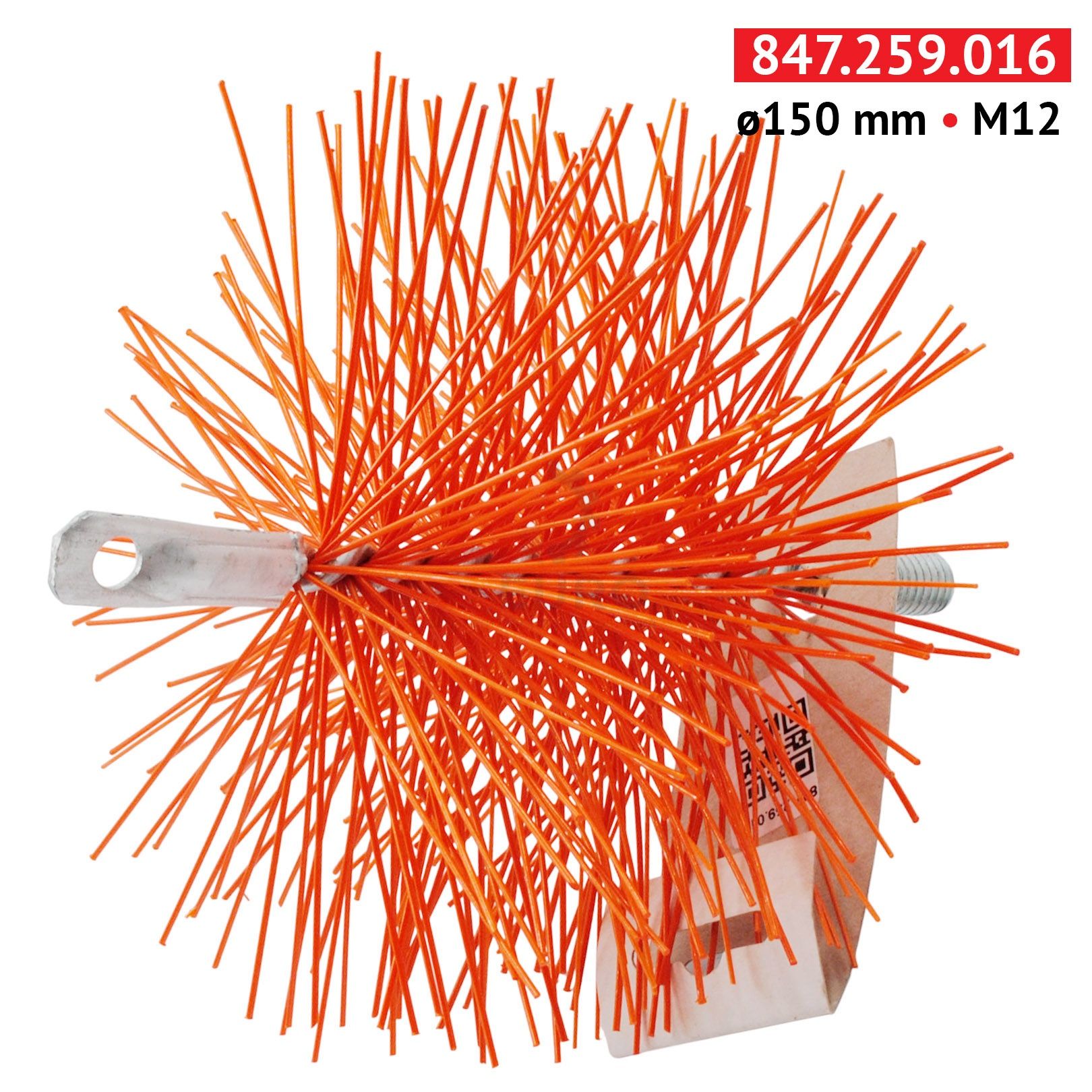 Ершик-насадка для чистки дымохода S+K TECHNIK 72995H D150 PVC