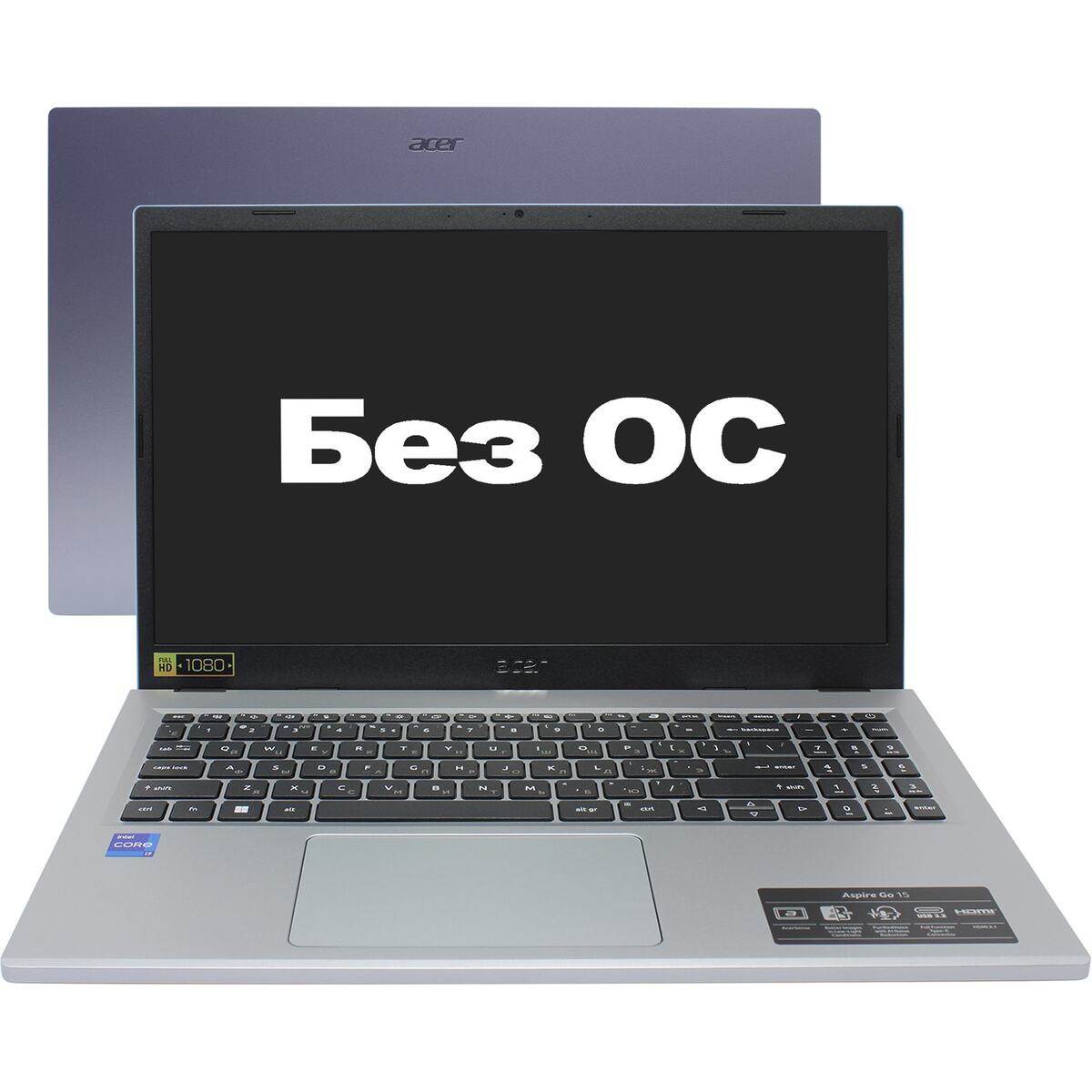 Acer Aspire Go 15 AG15-71P-71KY NX. J6SEX.00R i7 13620H/16/512SSD/WiFi/BT/noOS/15.6"