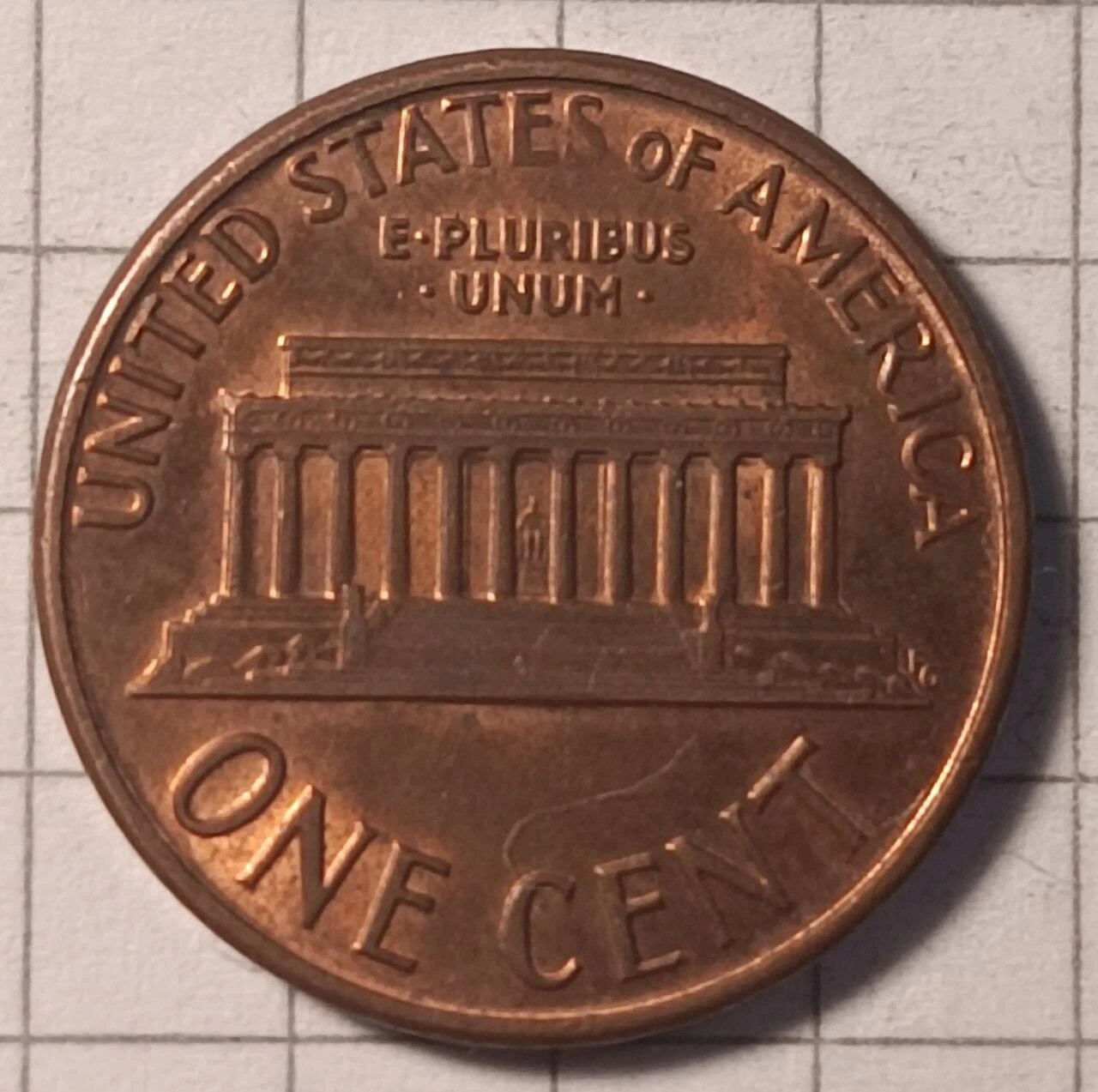 1 цент США 1988 года, Линкольн