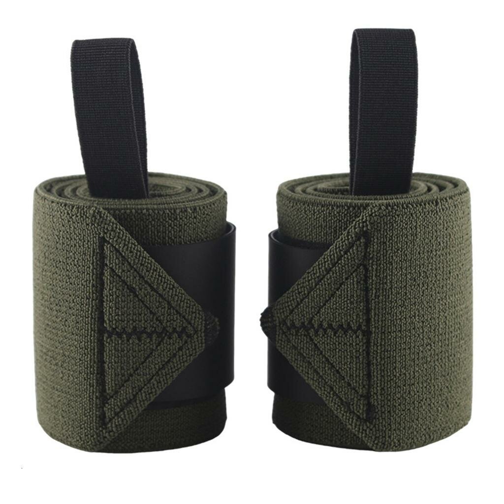 Наручные бандажи для фитнеса и спорта, Зеленый