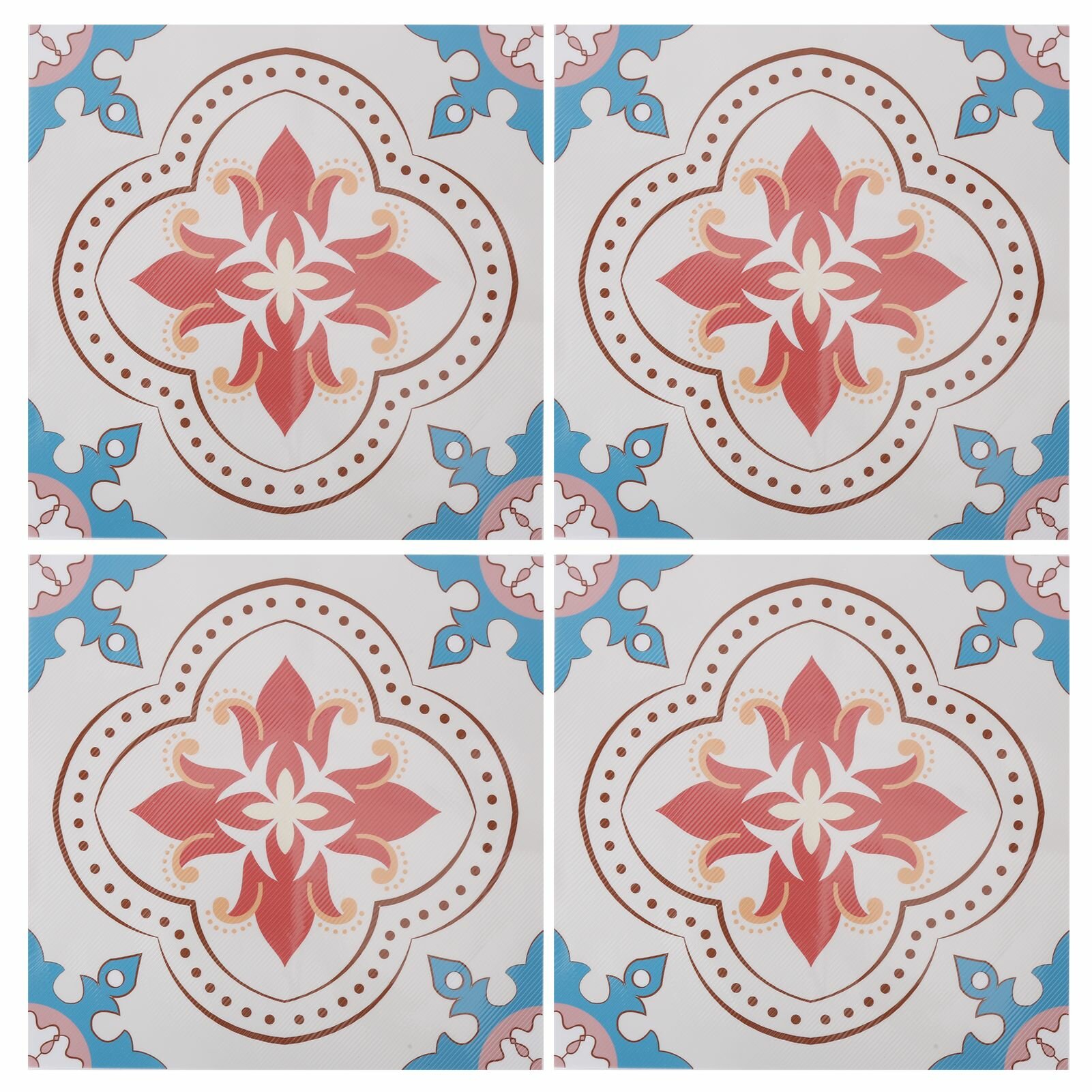 Набор из 4 шт. самоклеящаяся пленка с рисунком мрамора для стен и пола, водонепроницаемая, легко удаляемая