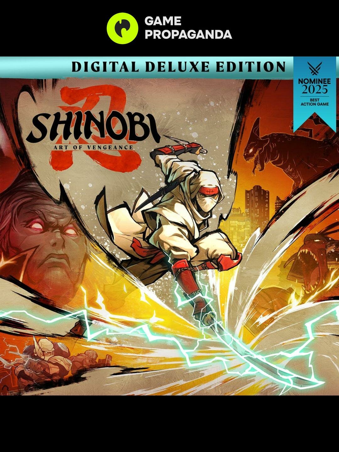 Игра SHINOBI: Art of Vengeance Digital Deluxe Edition PS4, PS5 + 125 TRY на баланс PSN. Турция. Цифровая версия