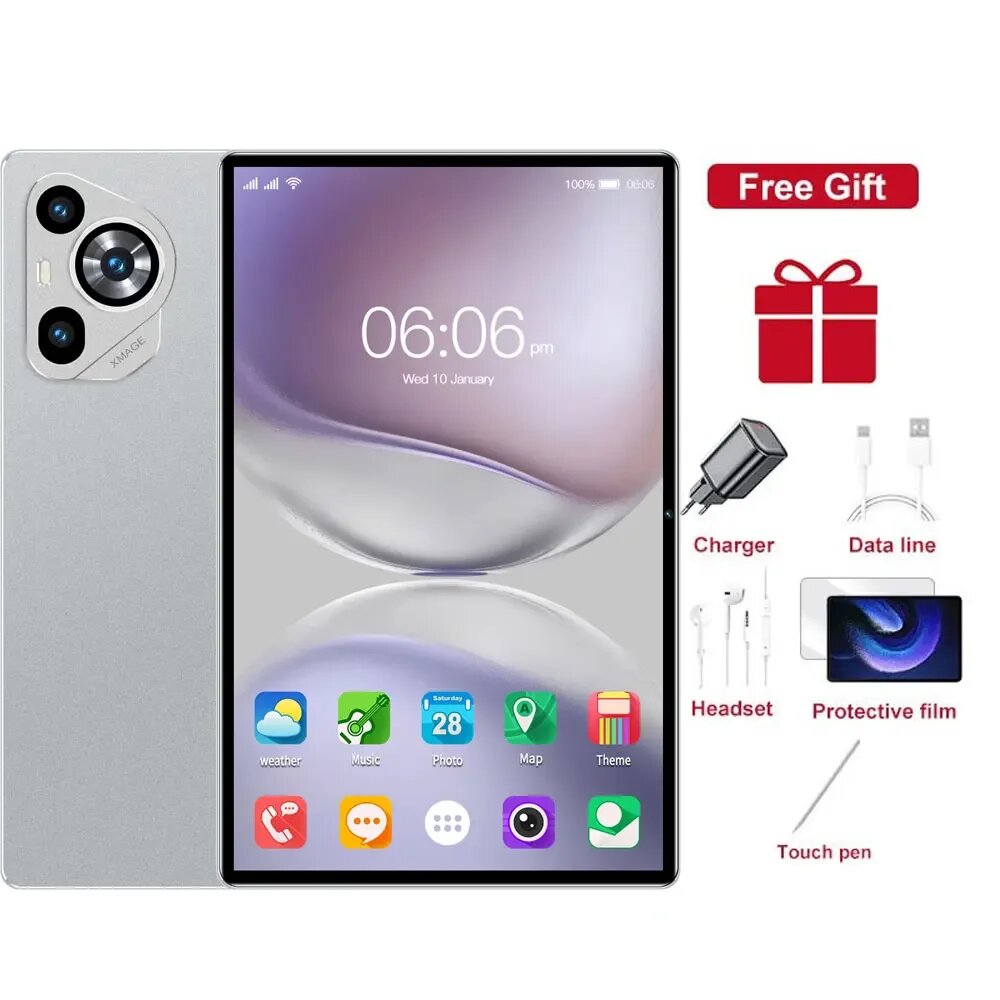 Планшет Pad 7s Pro 11.6" 12GB 512GB Серый