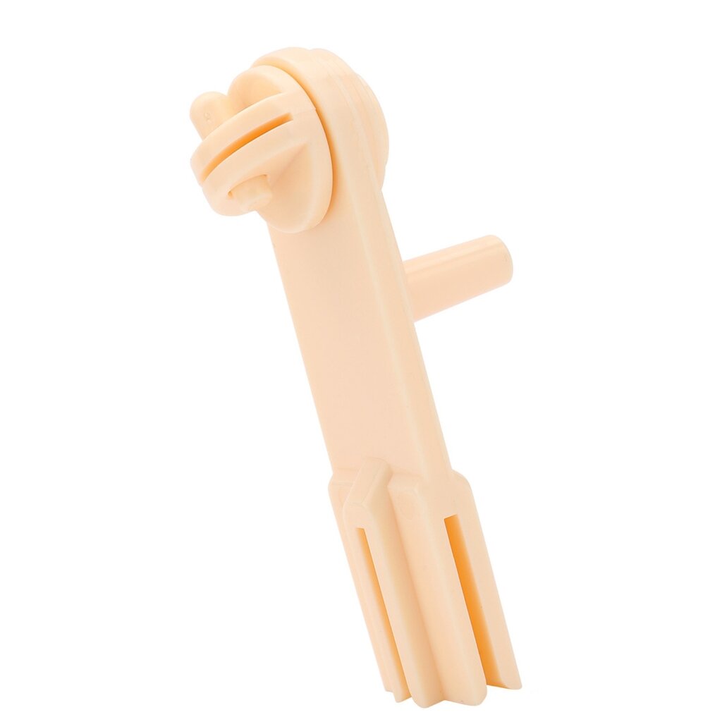 Портативная мини-намоточная машина с ручным приводом для вышивания крестиком пластиковой намоточной доски-бежевый