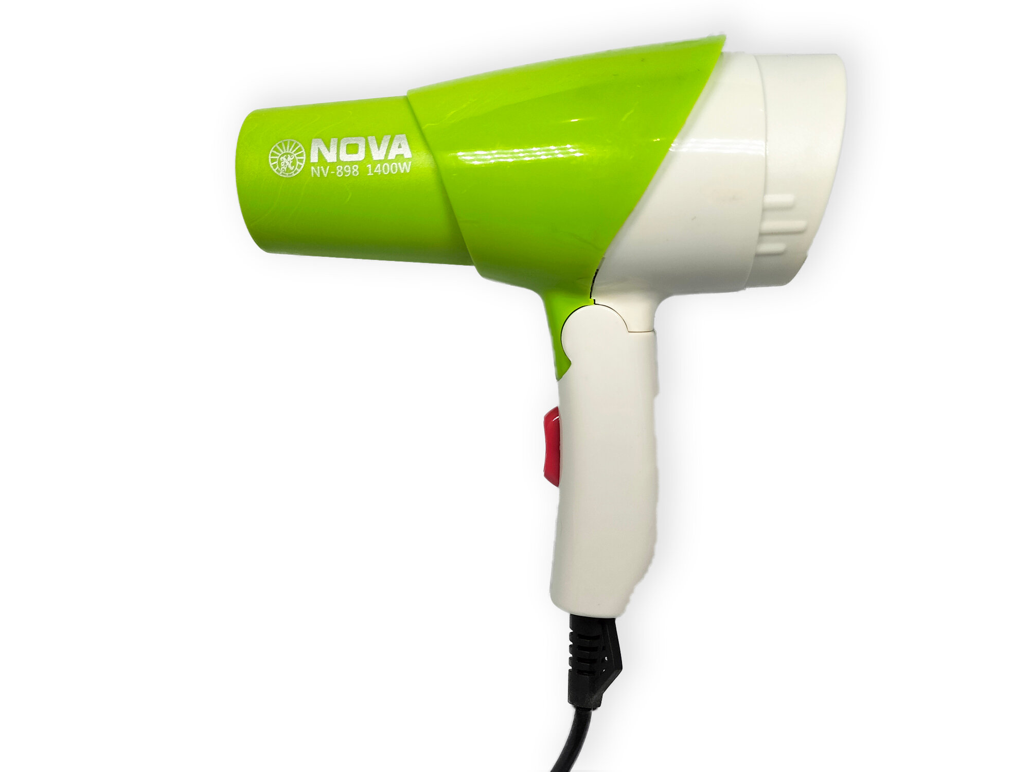Складной фен Nova: мощный электрический фен мощностью 1400 Вт