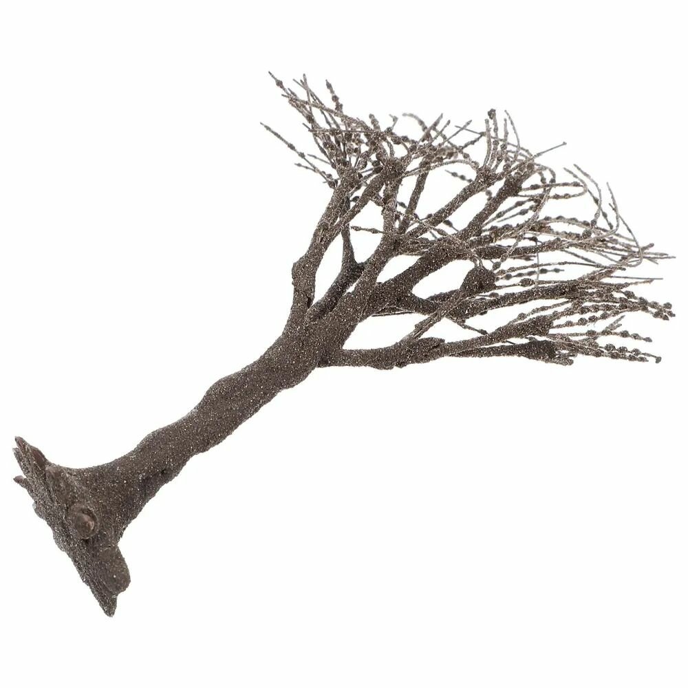 Миниатюрная модель яблоневого дерева из проволоки кофейного цвета для декора и диорамы