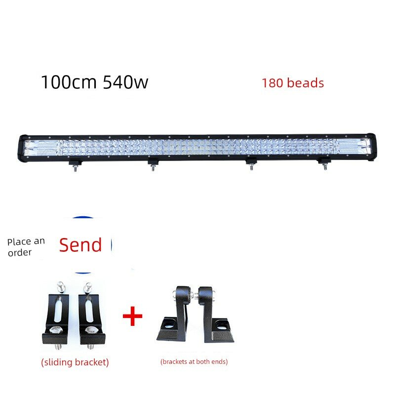 Светодиодные прожекторы для автомобиля 12В 24В, универсальные, для модификации решетки радиатора грузовика,