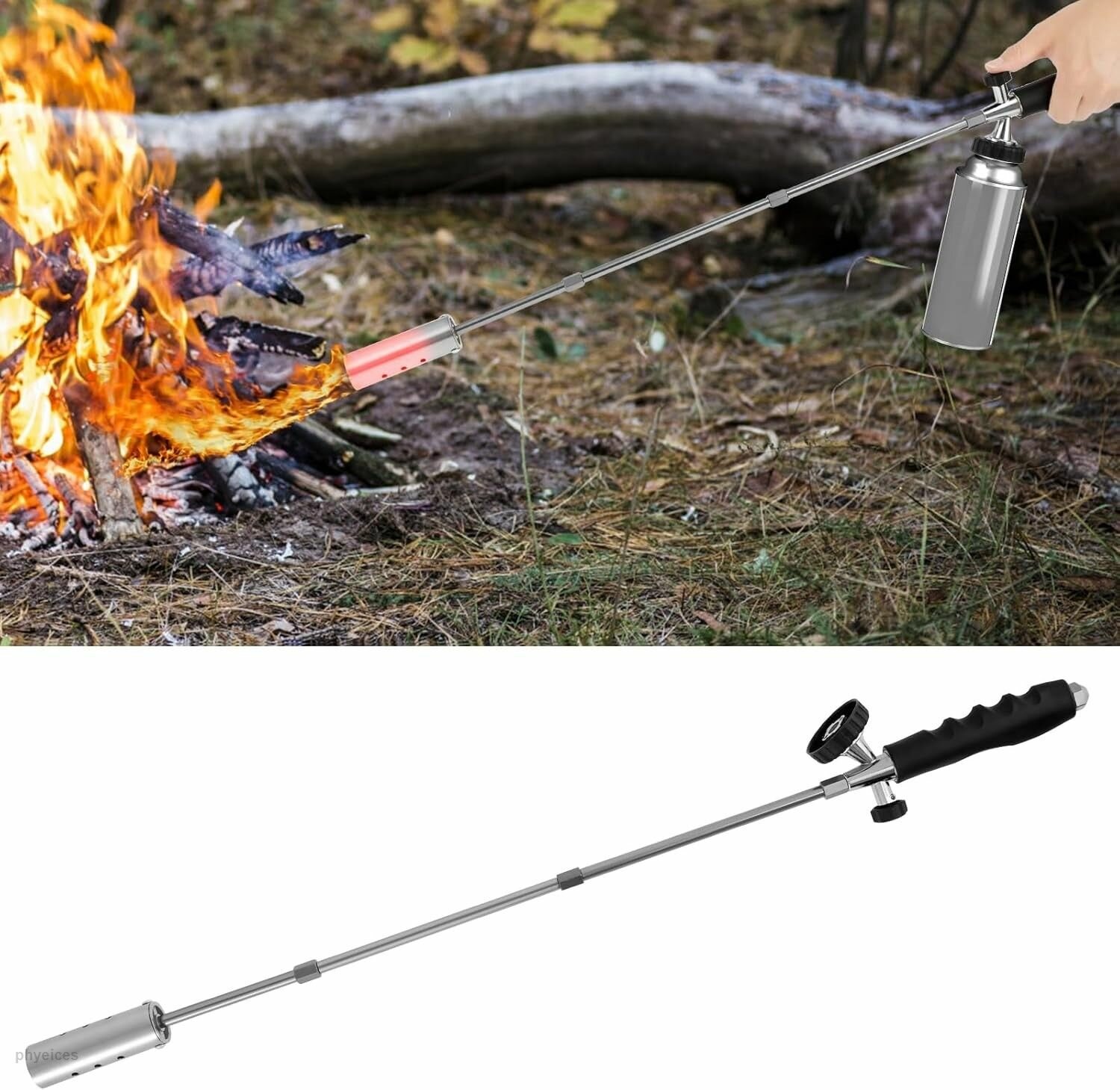 Выжигатель сорняков, Несамоходная