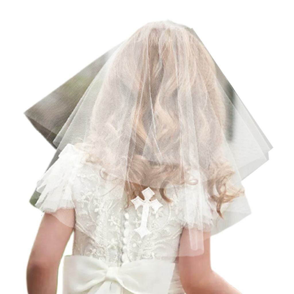 Вуаль для девочки-цветочницы, Расческа для волос