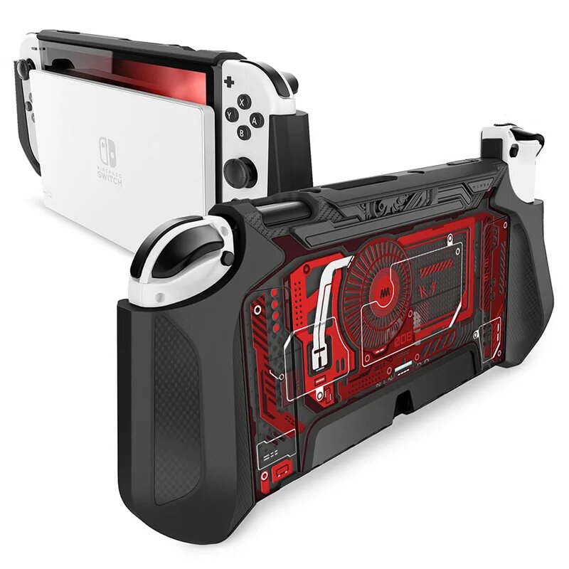 SUPCASE MUMBA Red чехол для Nintendo Switch OLED 2021