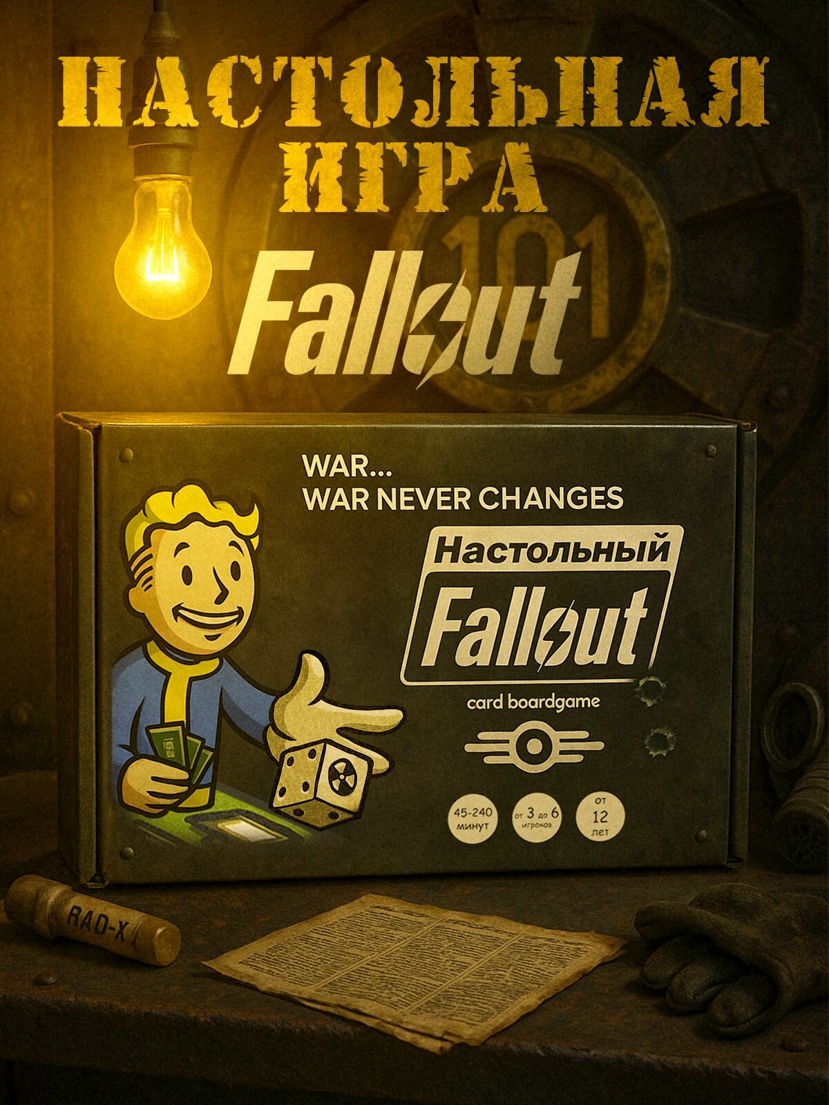 Настольная игра Fallout