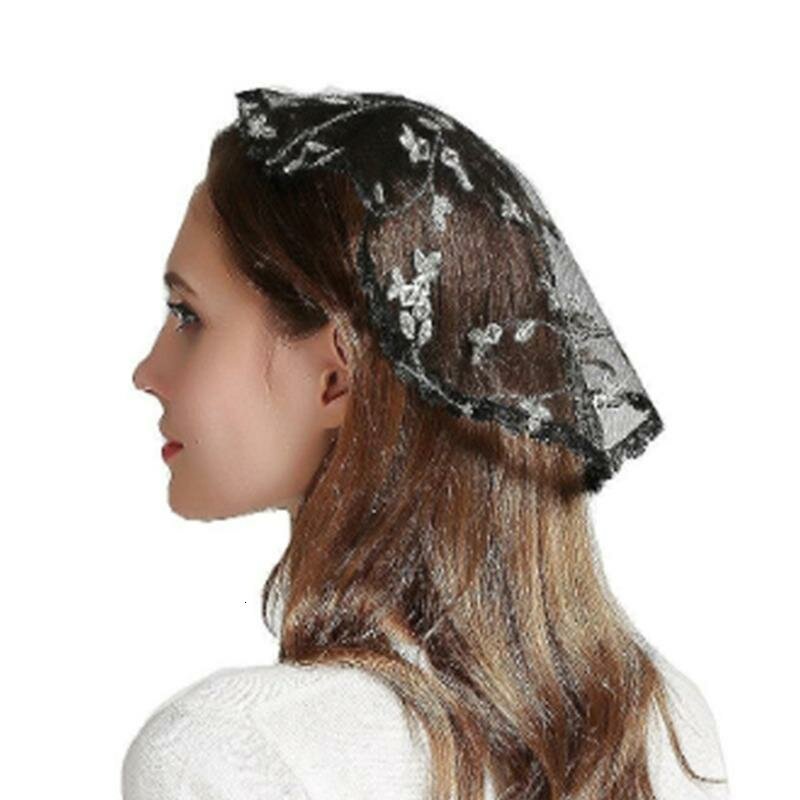 Свадебная фата, Черный