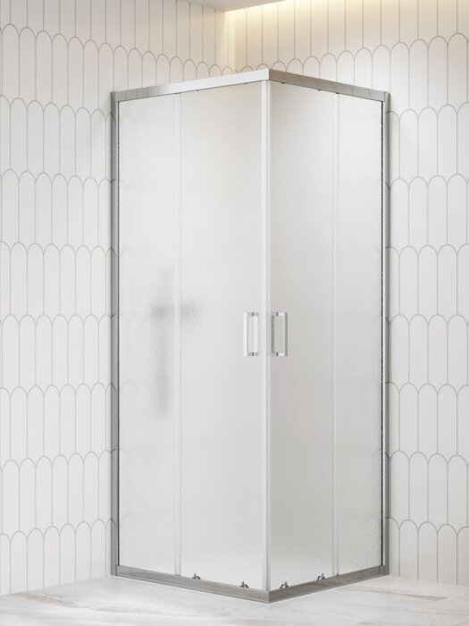 Душевой уголок RGW Classic CL-36 профиль хром, стекло рифленое