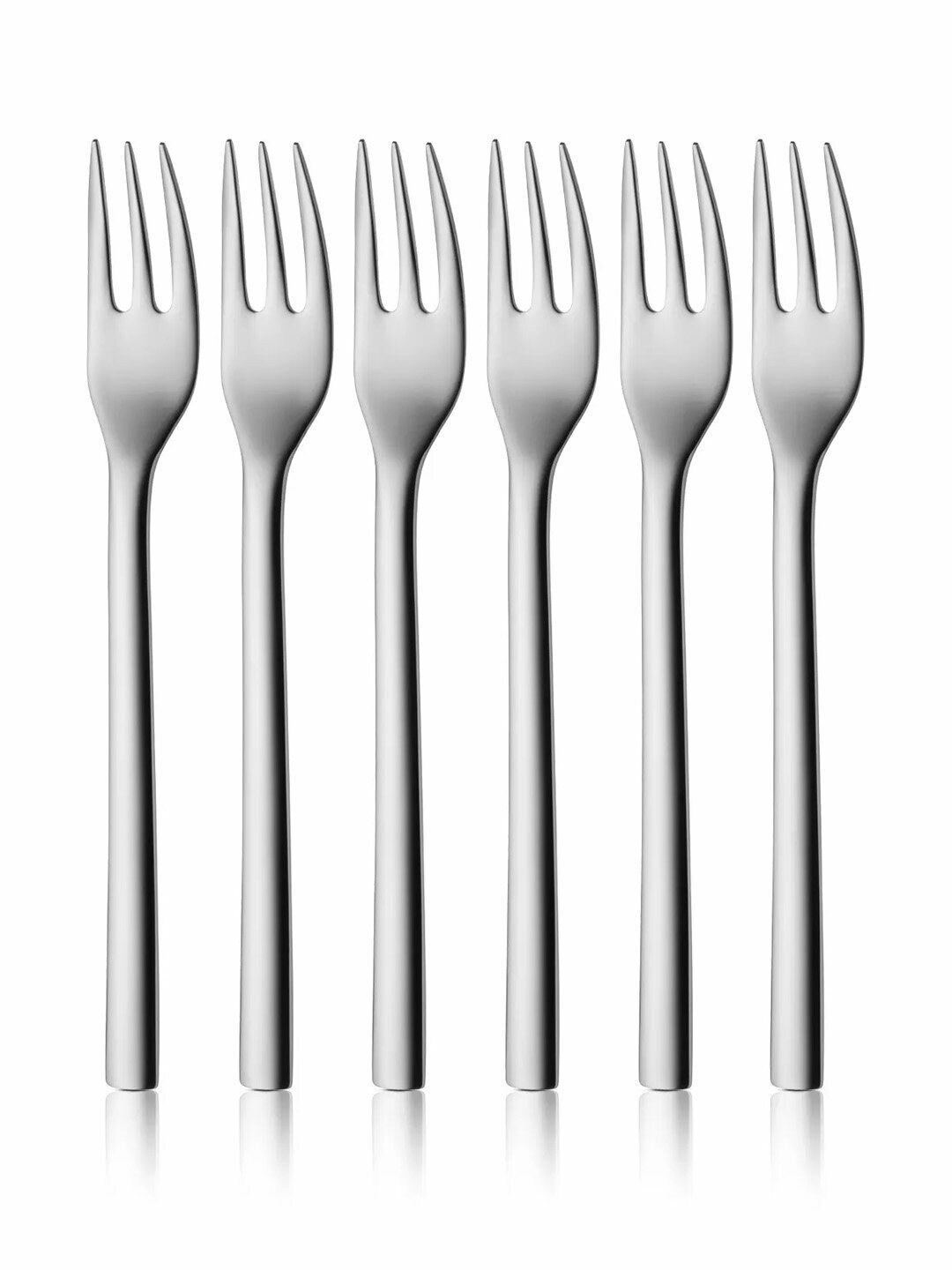 Набор вилок для торта WMF Nuova, 6 шт, 16 см, нержавеющая сталь 18/10