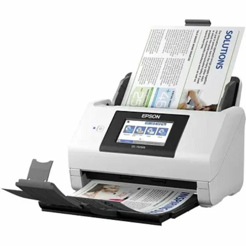 Epson Сканер WorkForce DS - 790WN B11B265401 A4 белый