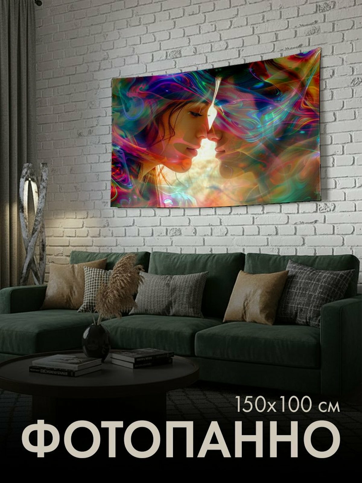 Панно тканевое PrintyFull / 150x100 см / иллюстрация