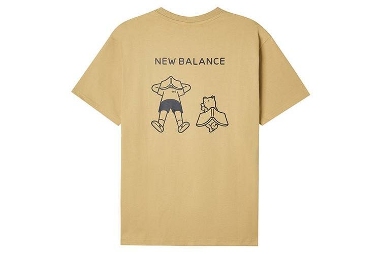 Футболка унисекс New Balance Noritake Collection, имбирно-желтая, 7286772 S EU