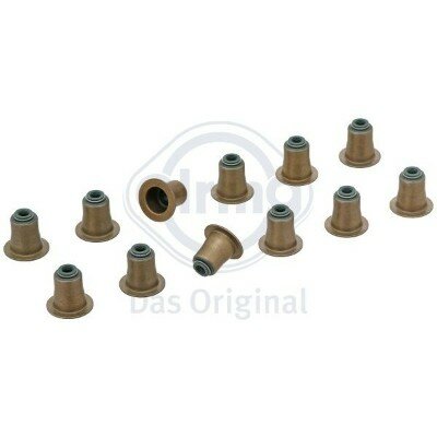 Комплект маслосъёмных колпачков ELRING 660.360 Bmw E81, E87, E90, E91, E92, E93, E60, E61, E63, E64, E65, E66, E83, E70 2.5, 3.0 Mot. N52 3, 06-> для выпускных клапанов, 12 шт