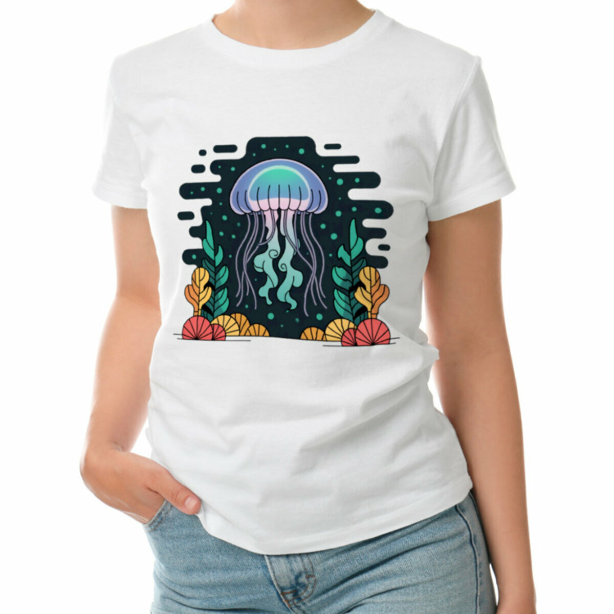 Футболка для плавания