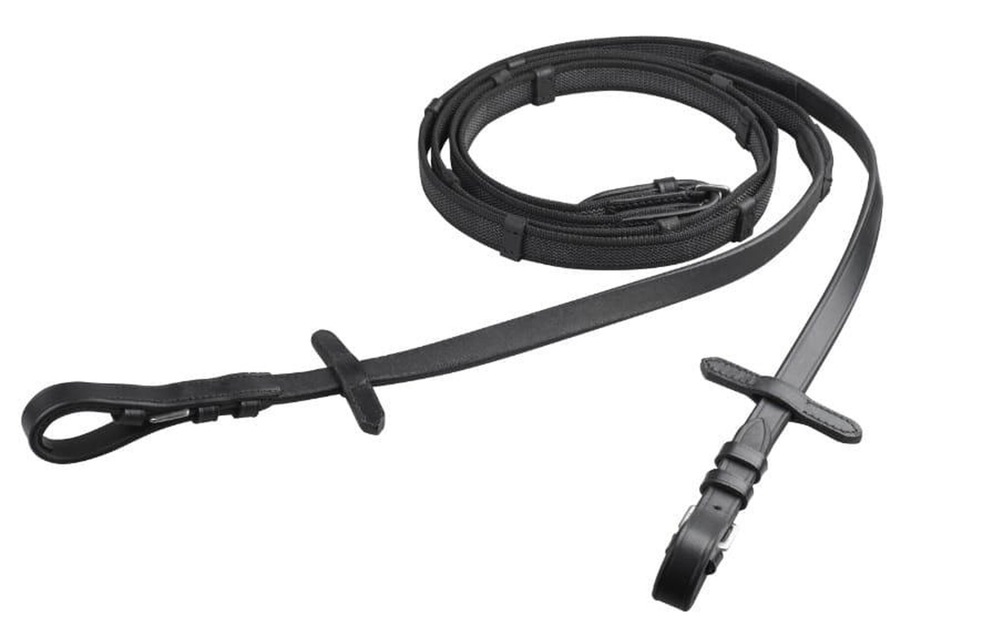 Decathlon Резинованные поводья START SuperGrip со стопорами - ПС