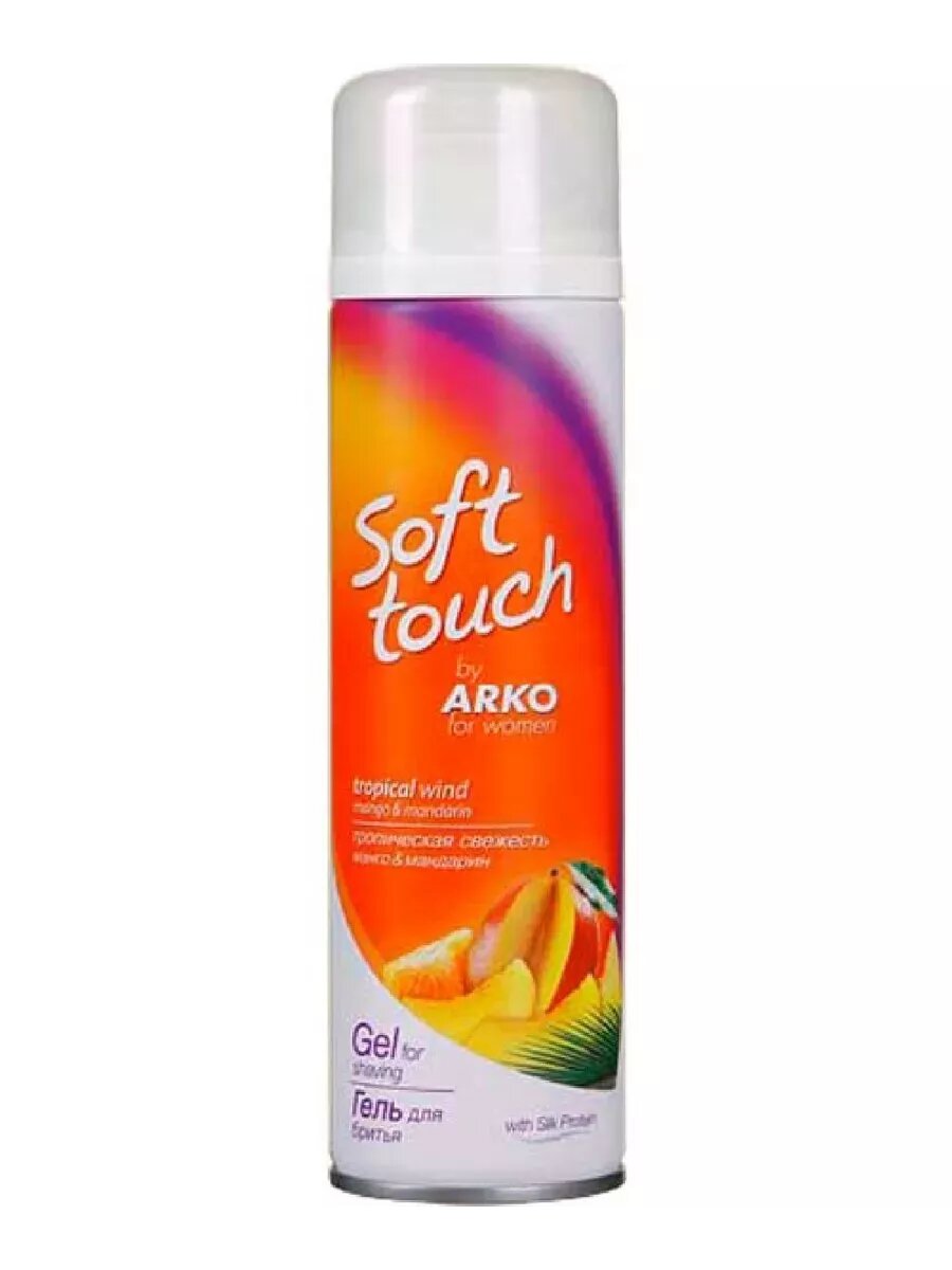 Гель для бритья женский Soft Touch by Arko Tropic Wind-1шт.