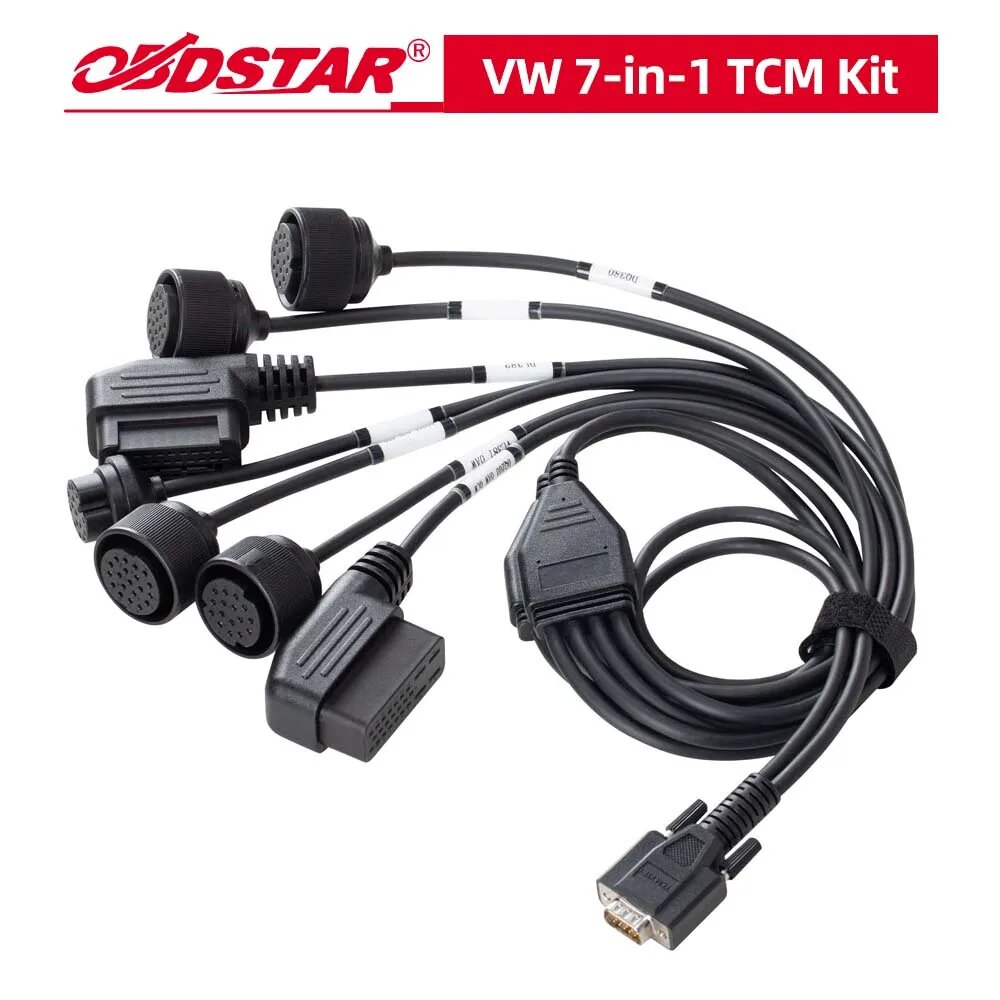 Комплект OBDSTAR 7-в-1 для TCM VW: поддержка клонирования ЭБУ, чтение/запись MAP, совместим с OBDSTAR DC706, X300 Classic G3 и другими инструментами OBDSTAR