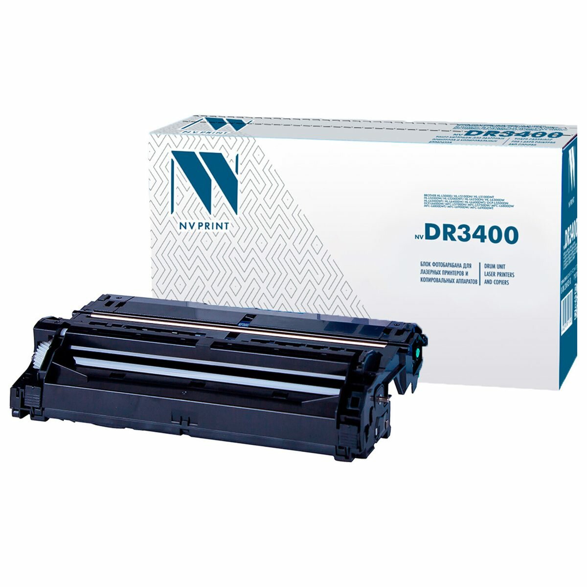 Фотобарабан совместимый NV-Print NV-DR-3400 для Brother HL-L5000D/HL-L5100DN/HL-L5100DNT, ресурс 30000 страниц (NV-DR3400)