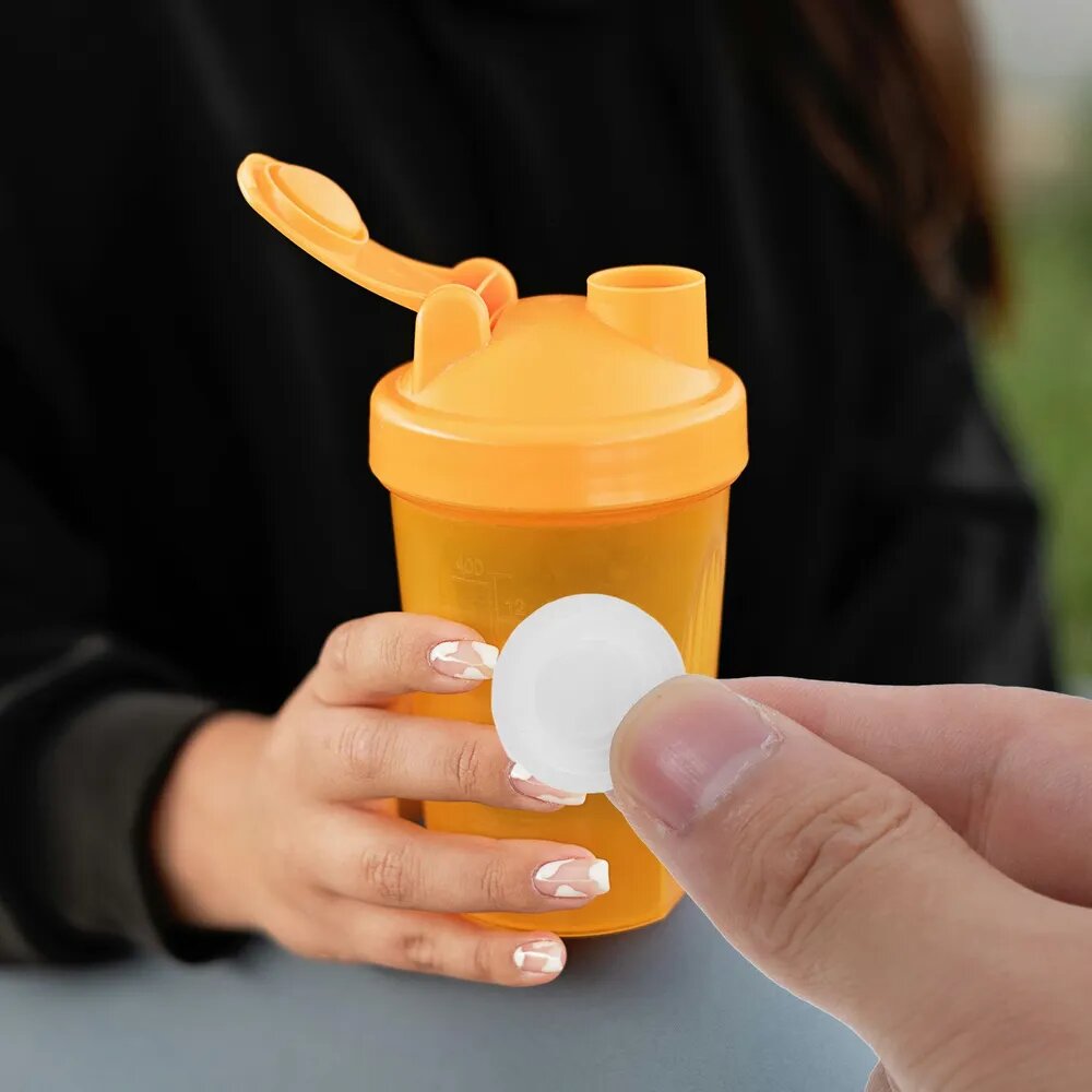 Набор из 4 белых силиконовых пробок для бутылок, защитные крышки для домашнего использования