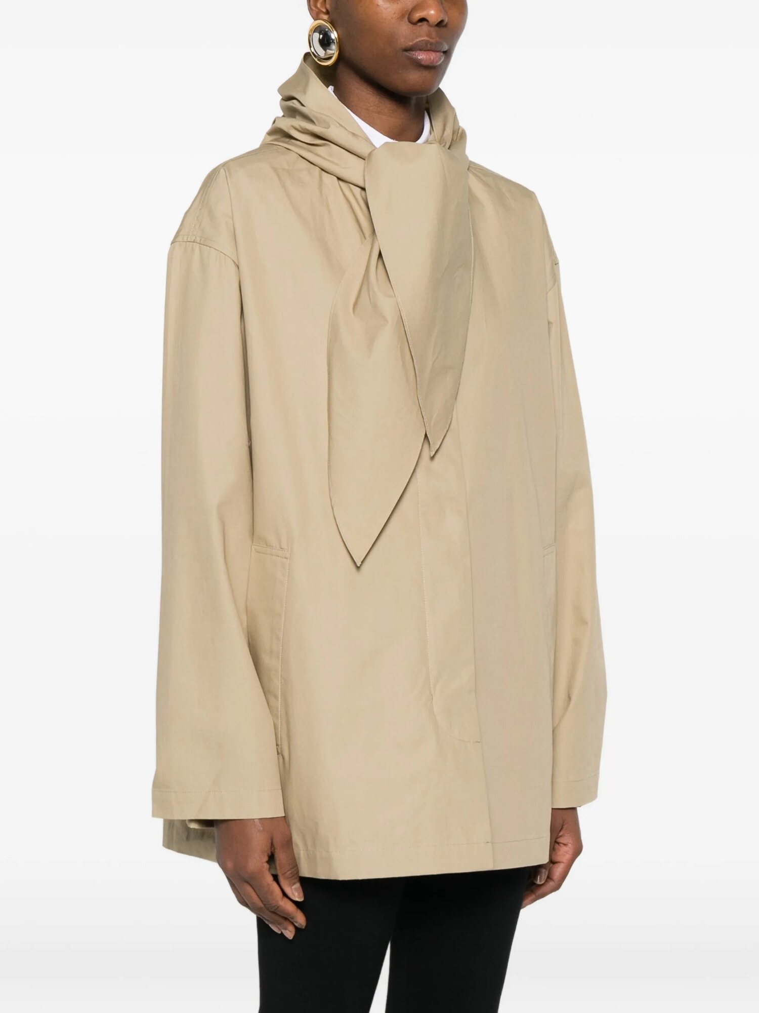 Куртка TOTEME Wide-sleeve jacket, размер 36, разноцветный — фото 1