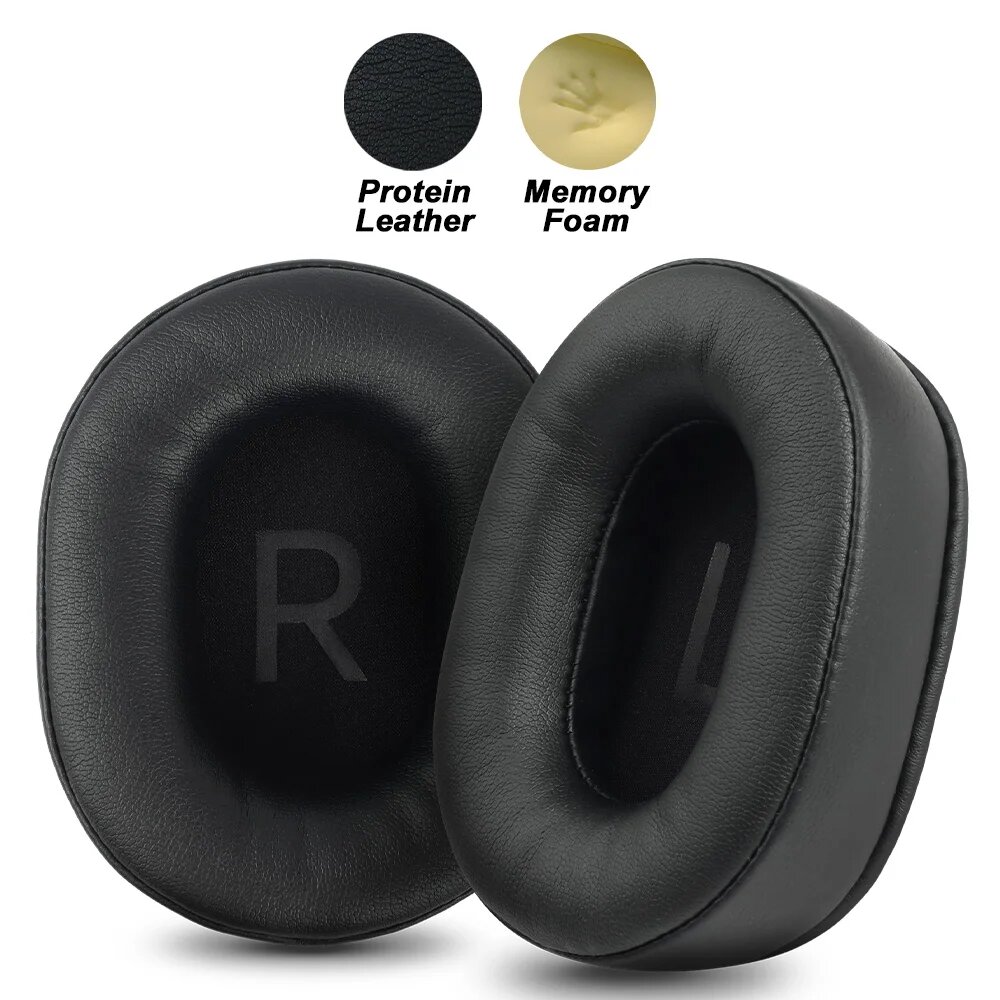 Амбушюры OME OH MY EAR для BASEUS Bowie H1S/H1i/H1 PRO Black Leather