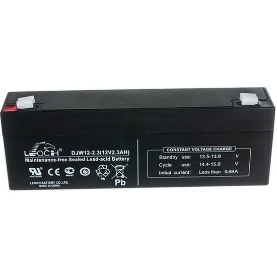 Аккумулятор Leoch DJW 12-2,3 (12В, 2,3Ач,)