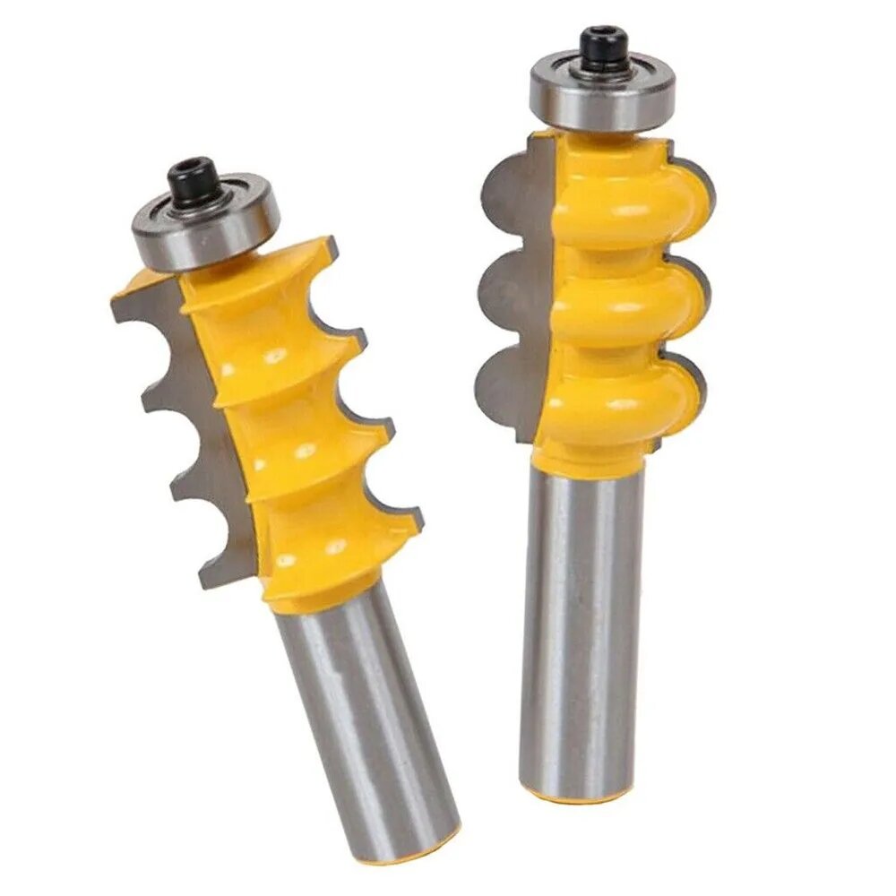 Тройное фрезерное долото с шариками для деревообработки, 1/2 дюйма, аксессуары для дерева высокого качества