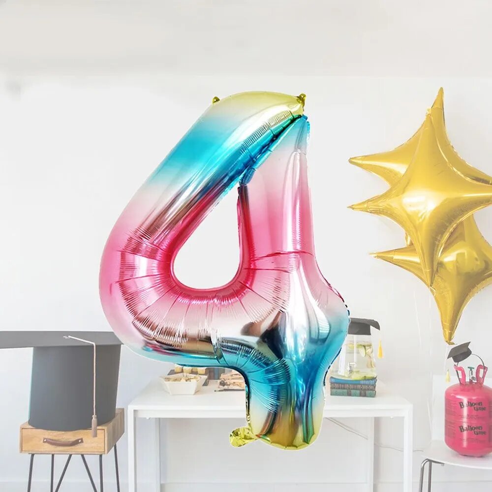 Цифровой шар из алюминиевой фольги с плавным цветовым переходом для декора мероприятий