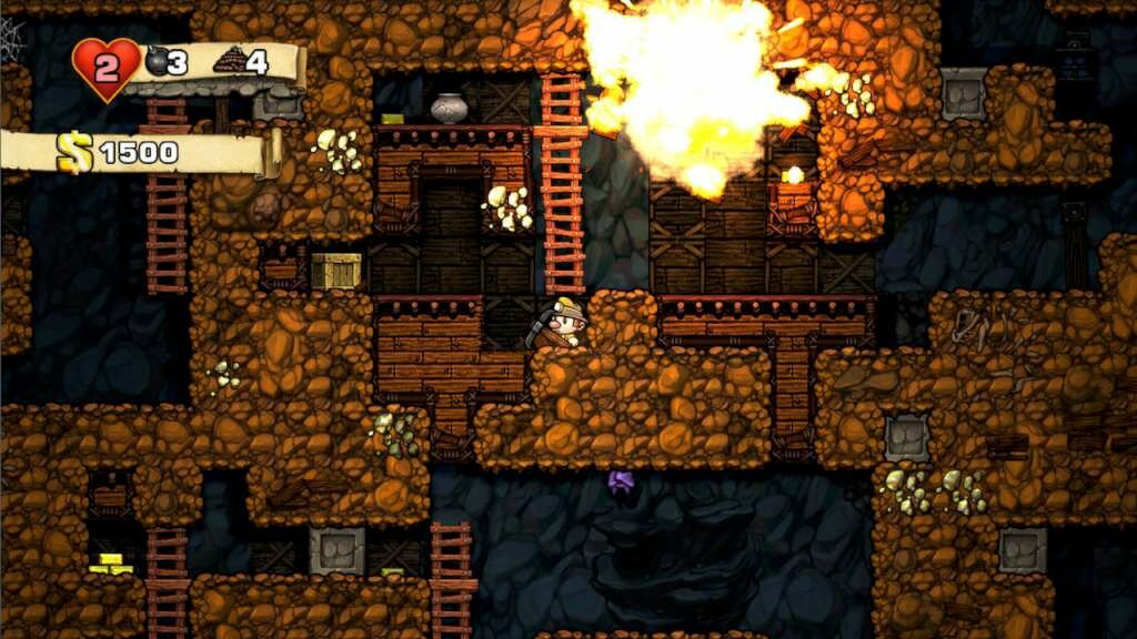 Spelunky Steam Подарок • регион Весь мир • цифровой ключ