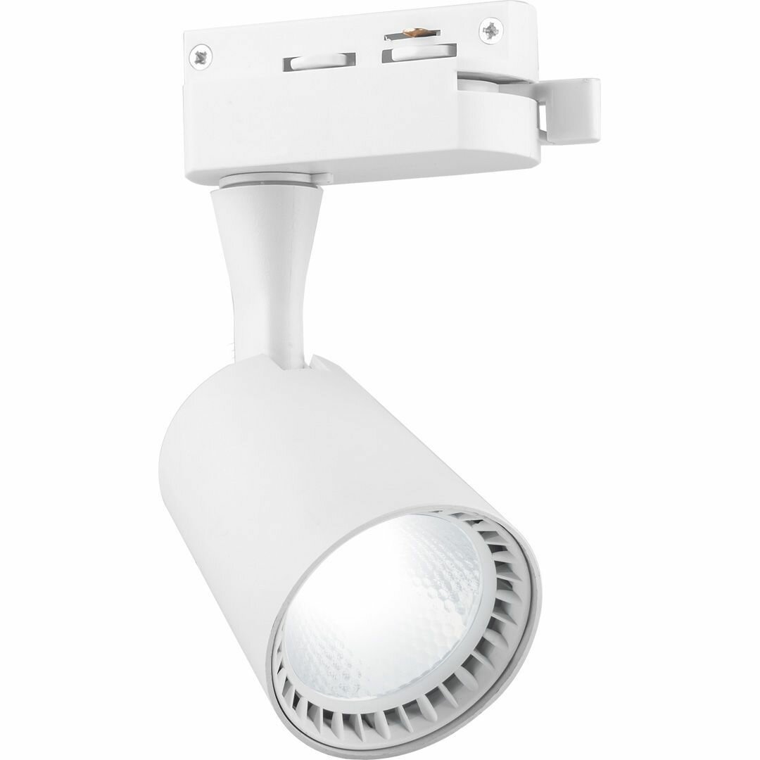 Светильник светодиодный трековый на шинопровод ДПО-12w 2700К 1080Лм белый