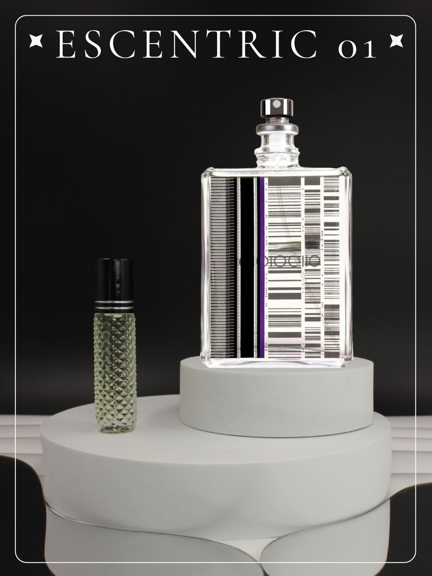 Perfum Secrets; Духи масляные Escentric 01; Эксцентрик 01 роликовый флакон 8 мл