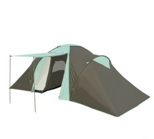 Палатка туристическая раскладная пляжная летняя, беседка от солнца переносная кемпинговая и рыболовная, шатер зонт двухместный для отдыха