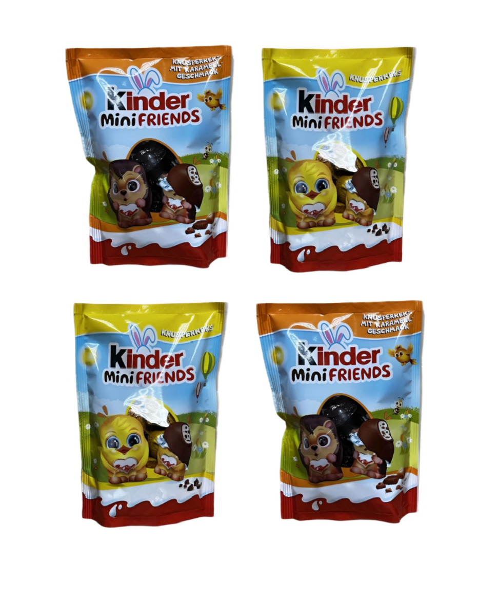 Набор конфет Kinder Mini Friends, (Друзья), (4 уп. х 122 гр), Германия