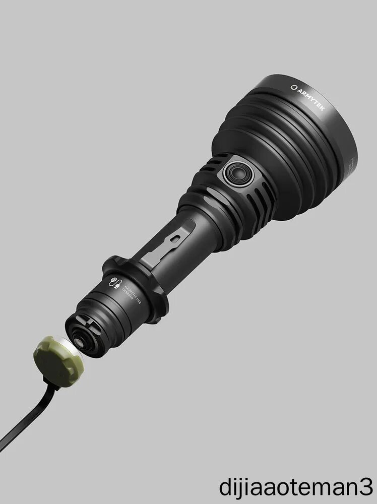 Фонарь Armytek F10501C ручной, светодиодный, дальность 1000 м, 2800 люмен, черный — фото 1