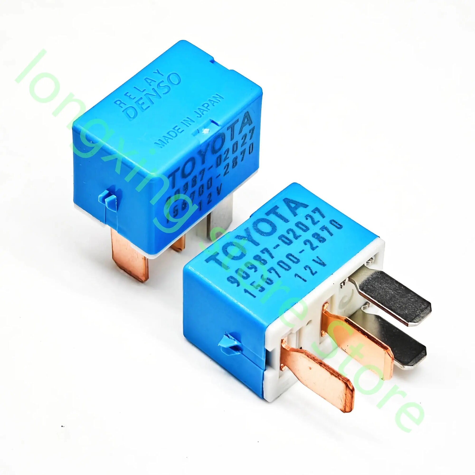 100% новое реле для TOYOTA 90987-02027 156700-2870 12 В 4-контактное реле 1 шт. 12 В постоянного тока автомобильные реле