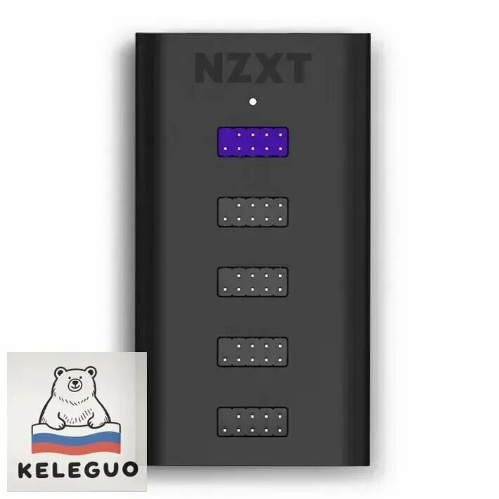 NZXT концентратор IU03 Внутренний USB концентратор USB2,0